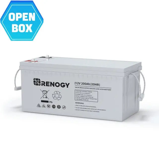 Deep Cycle AGM Battery 12 Volt 200Ah | Renogy Solar – Renogy US