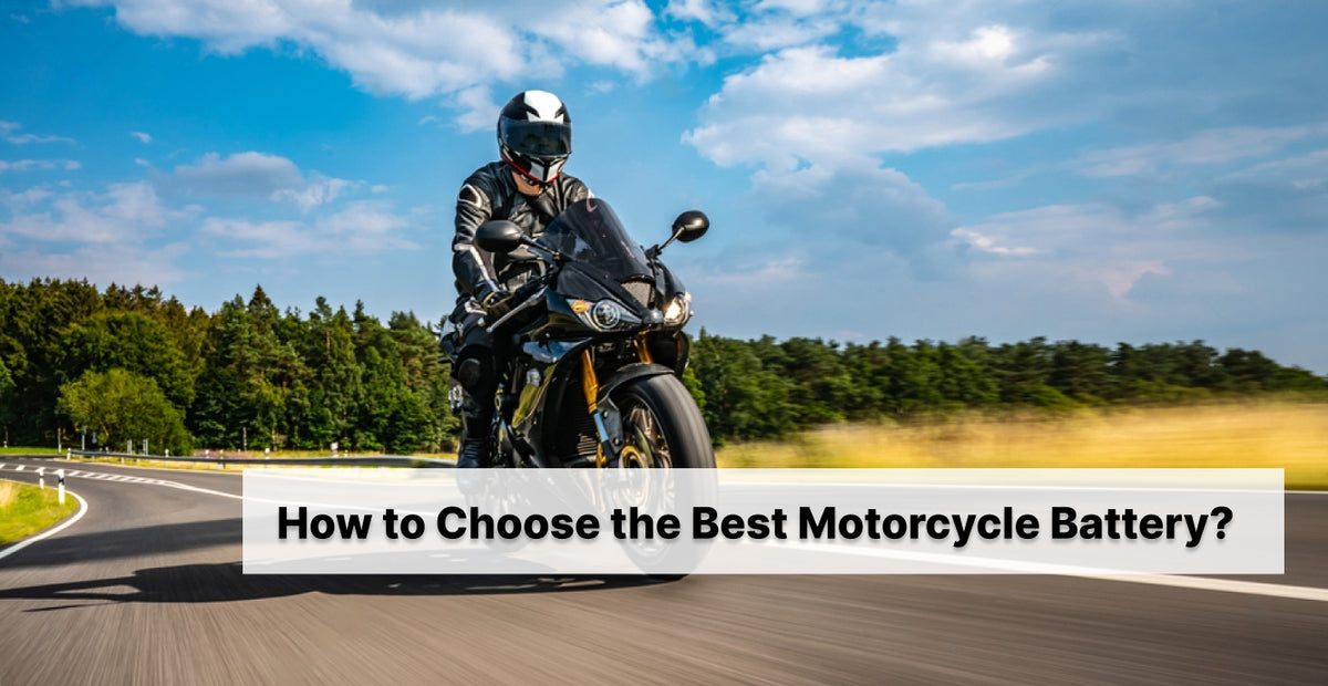 How to Choose the Best Motorcycle Battery? A Complete Guide | Renogy US