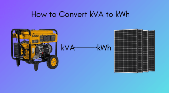 kVA to kWh Guide: How to Convert kVA to kWh | Renogy US