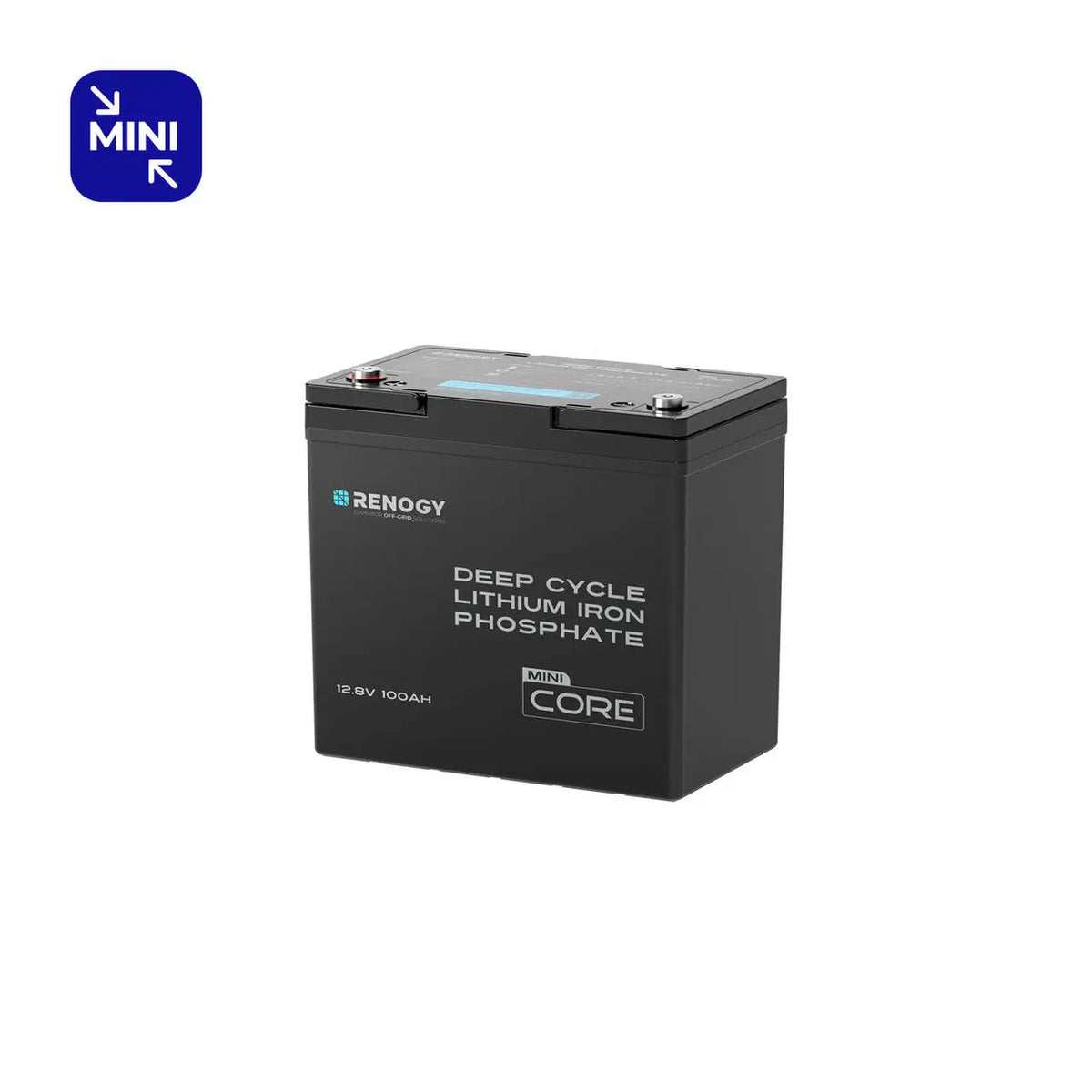 Core Mini - 12V 100Ah Lithium Battery | Renogy US