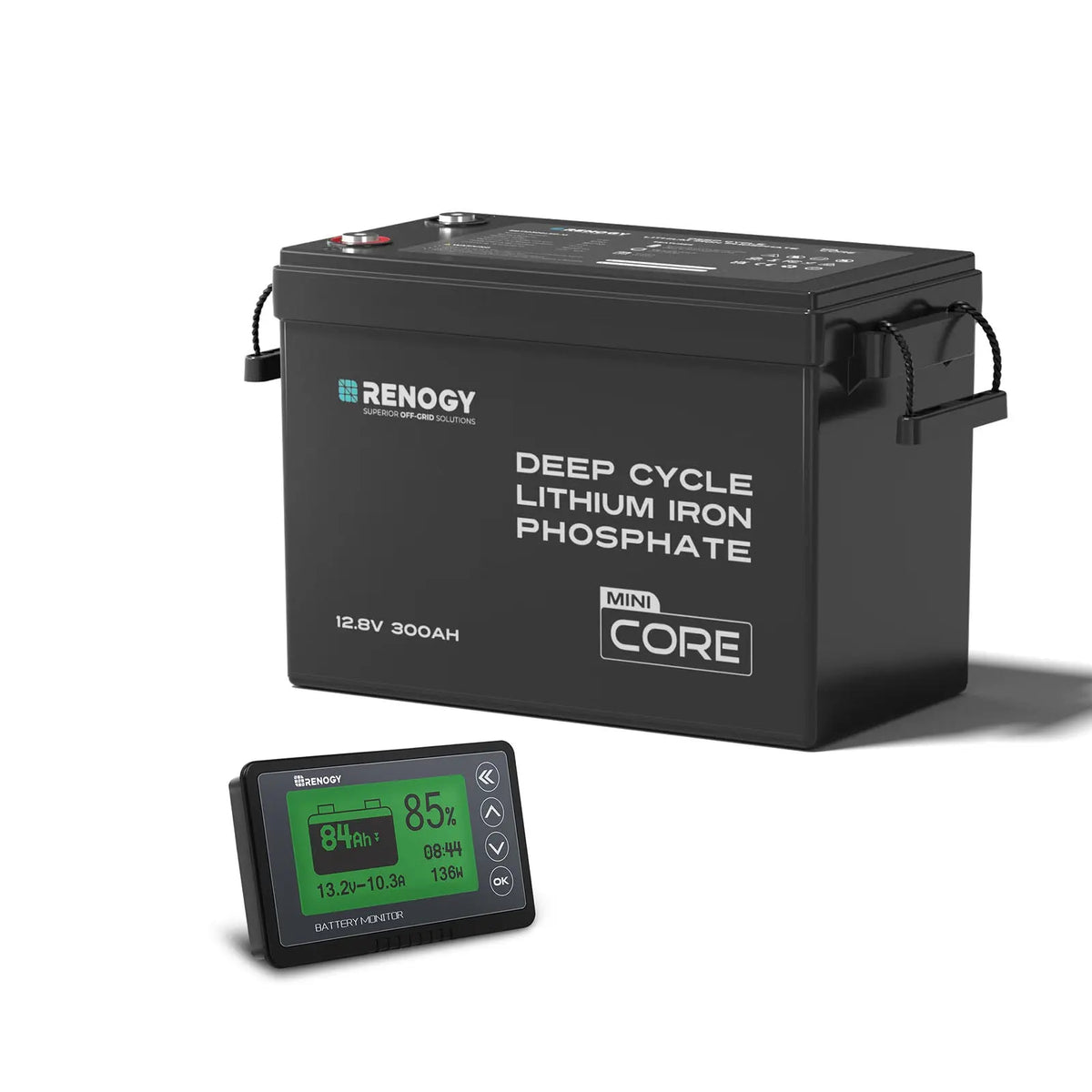 Core - 12V 300Ah LiFePO4 Battery w/ Low-Temperature Protection | Renogy US