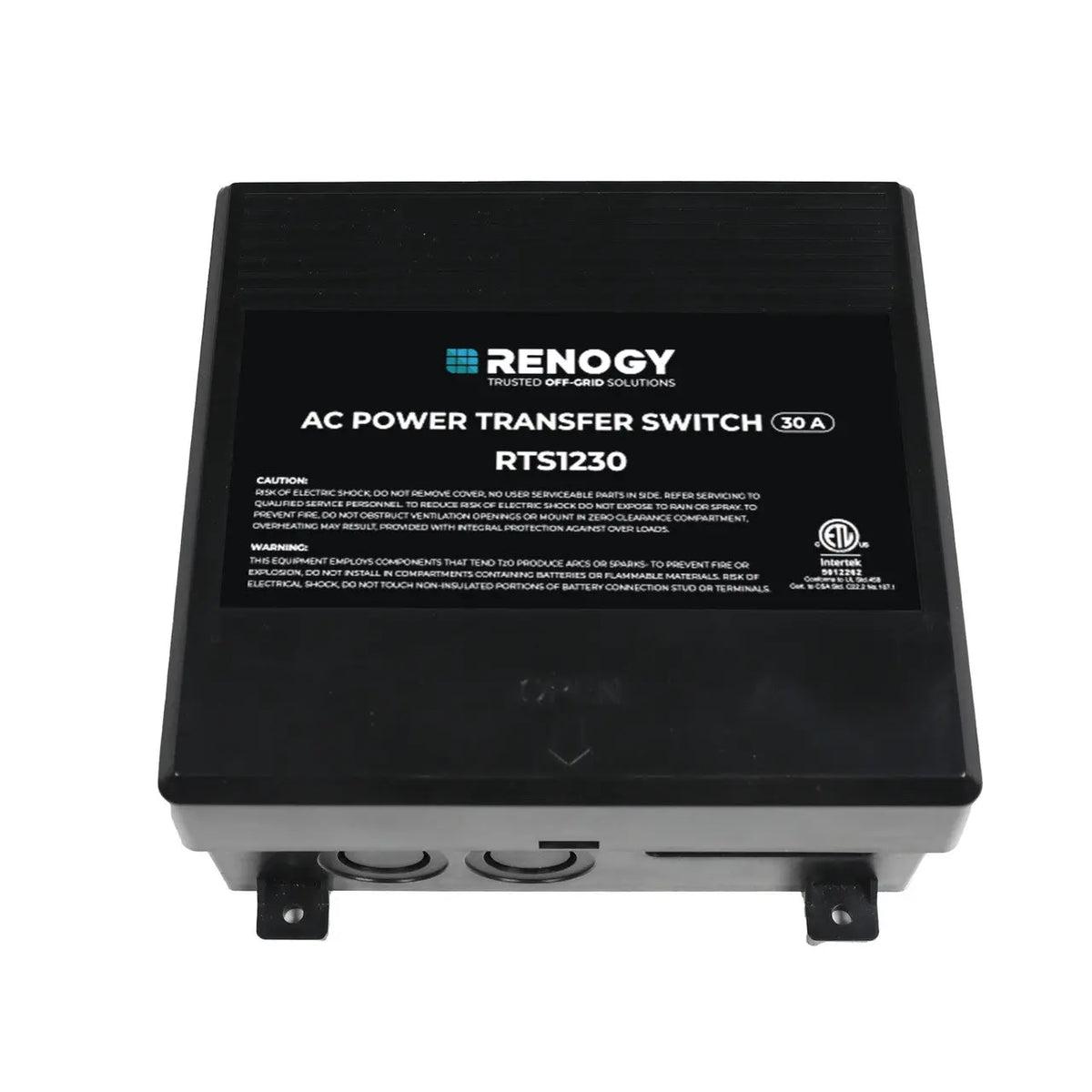 120V 30 Amp Automatic Transfer Switch | Renogy US