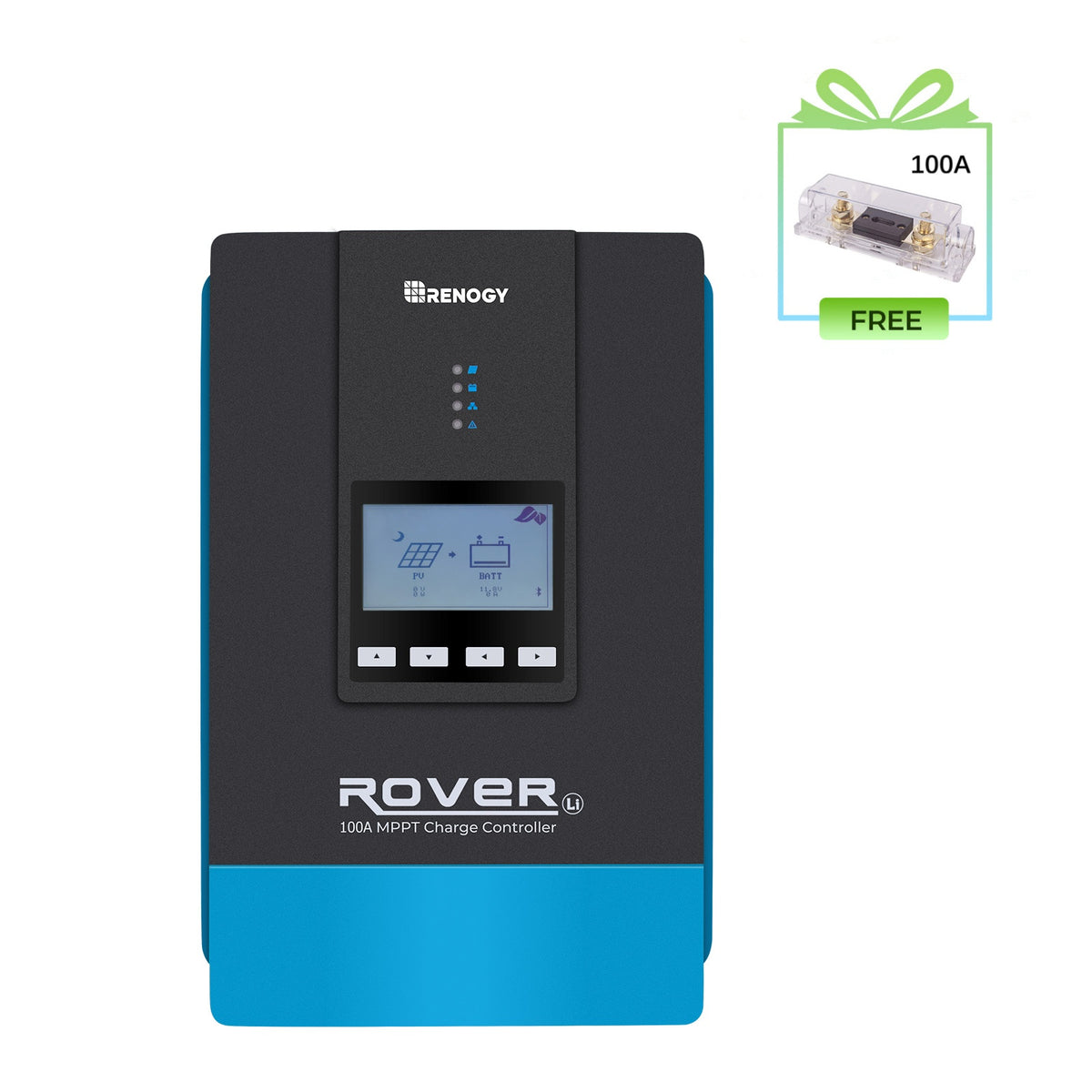 Order Your 100 Amp MPPT Solar Charge Controller Rover | Renogy Solar ...